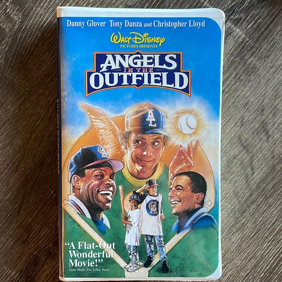 Media | Vintage Disney Angels In The Outfield Vhs | Poshmark